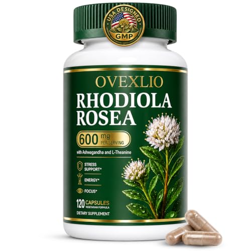 Rhodiola Rosea capsules for stress relief