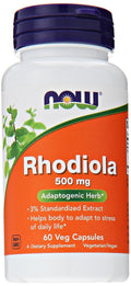 rhodiola rosea capsules for stress relief