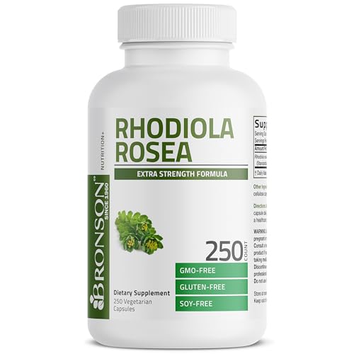rhodiola rosea capsules for stress relief