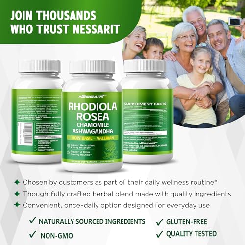 RHODIOLA ROSEA chamomile for immune support