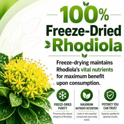 Rhodiola Rosea for daily energy