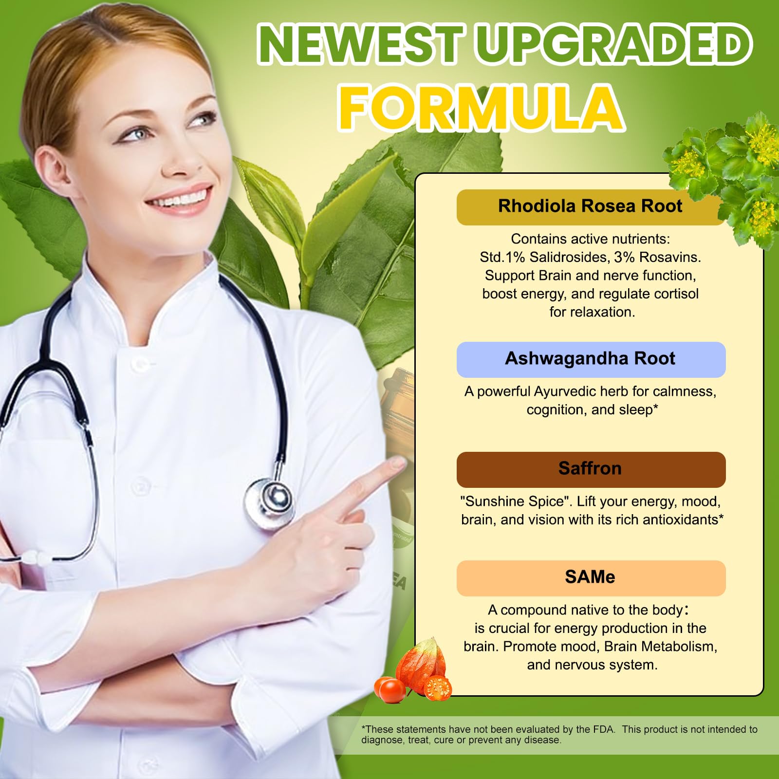 Rhodiola Rosea for enhanced focus