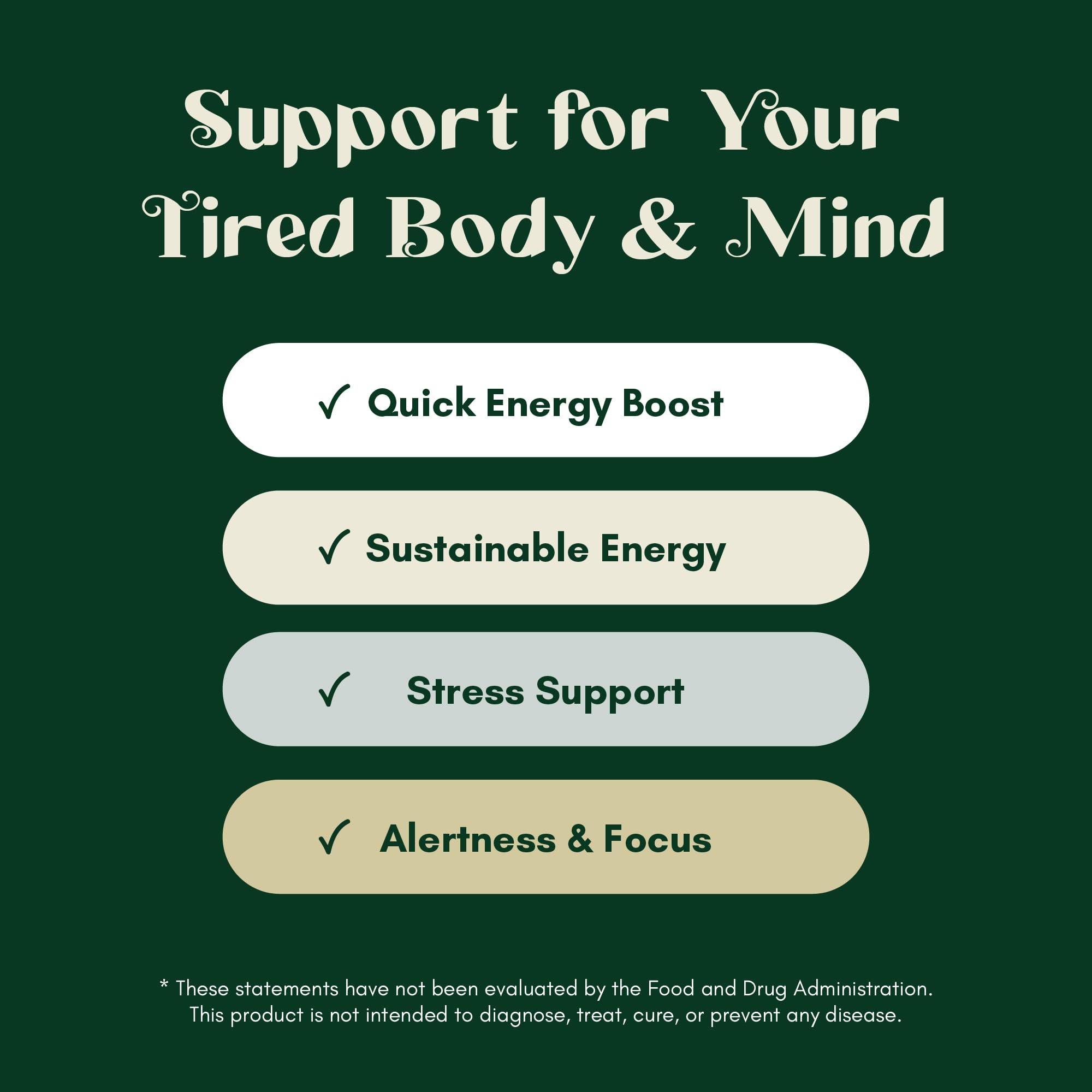 Rhodiola Rosea for fatigue support