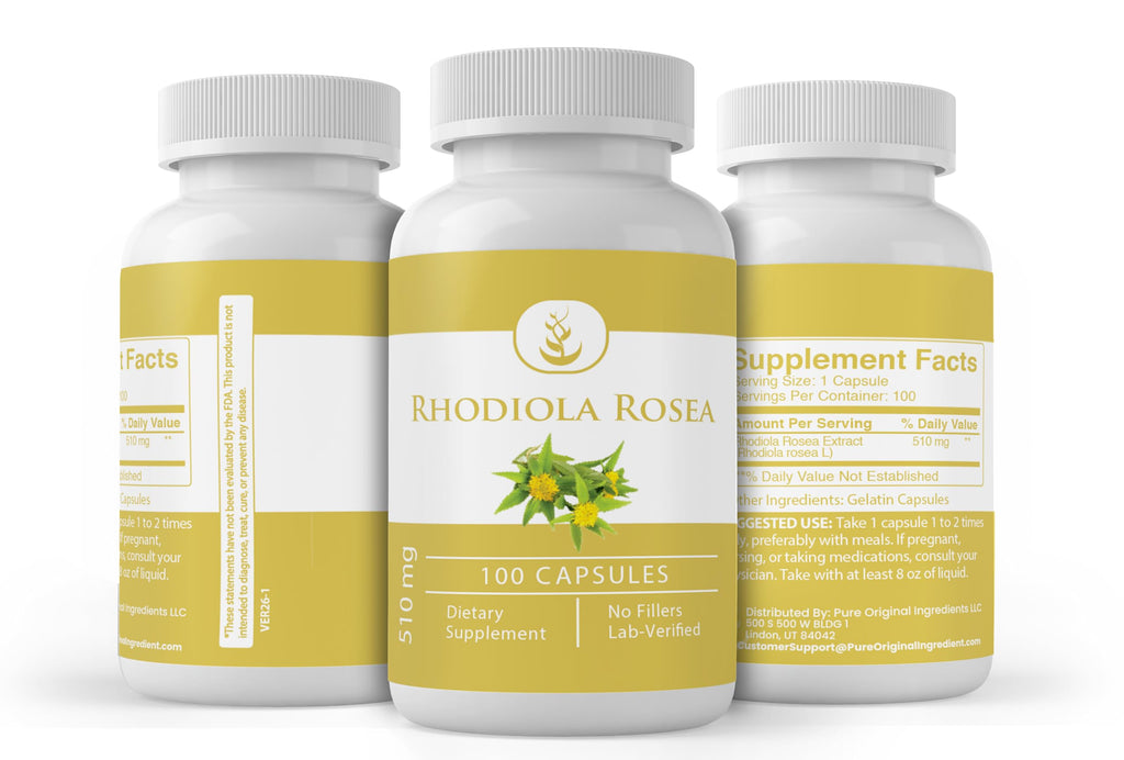Rhodiola Rosea for vitality
