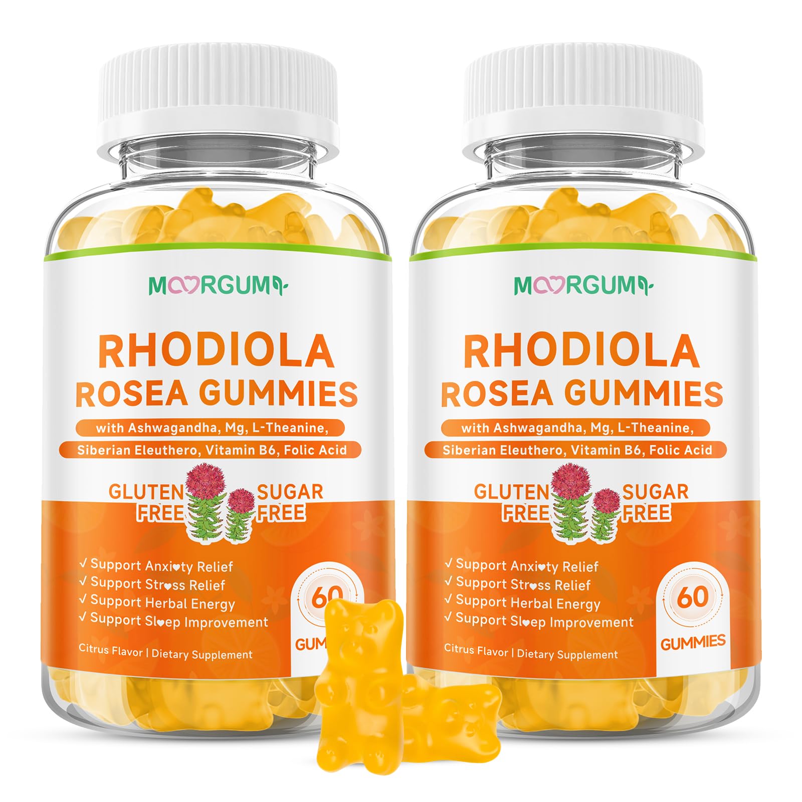 Rhodiola Rosea gummies for stress relief