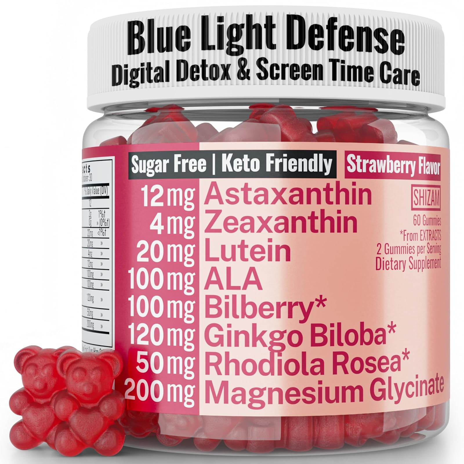 Rhodiola Rosea gummy multivitamin