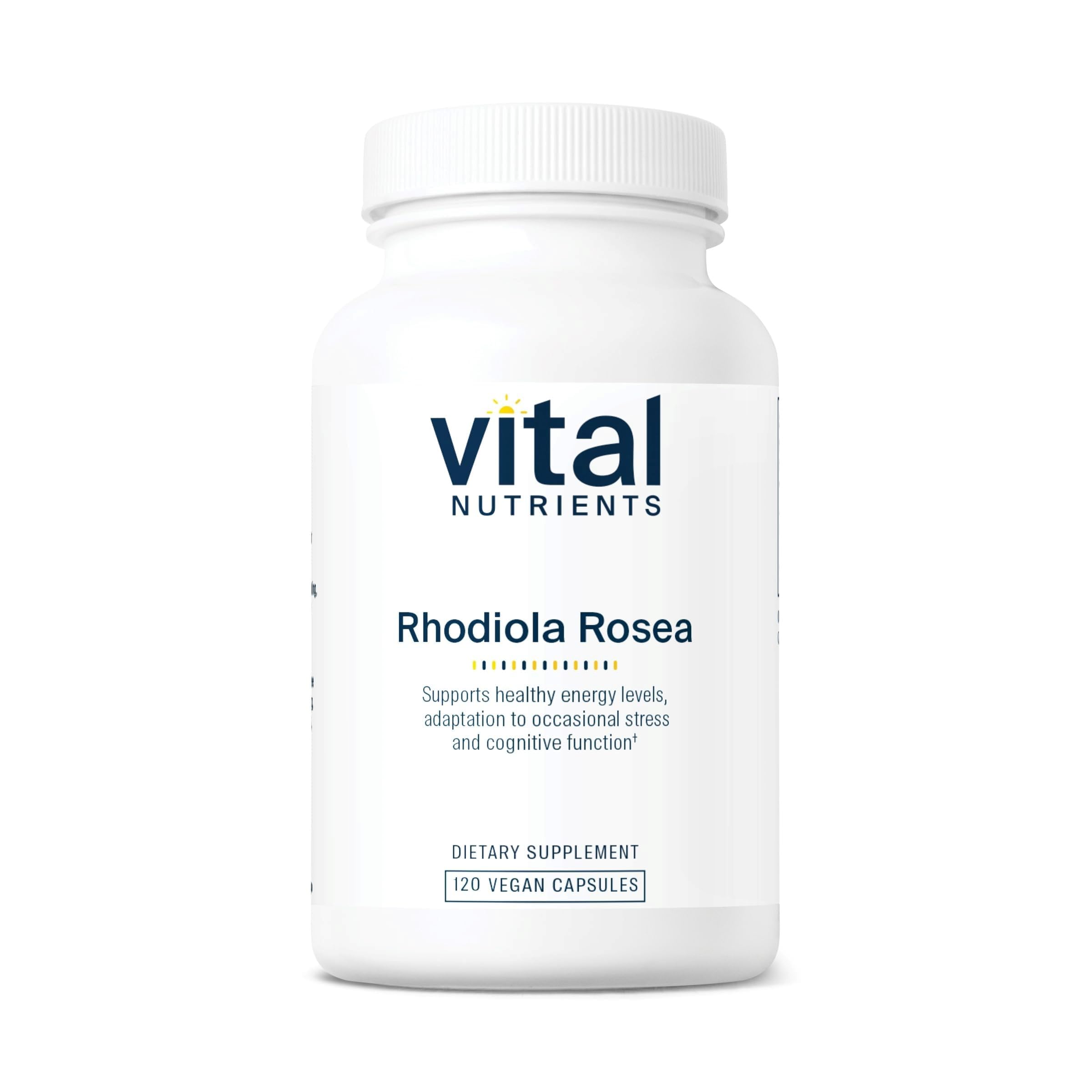 Rhodiola Rosea herbal supplement for energy