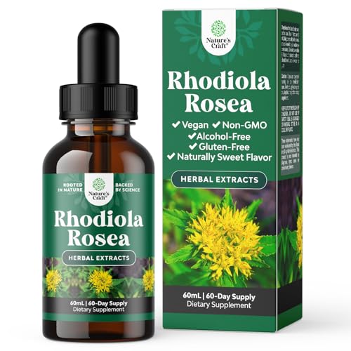 rhodiola rosea liquid drops benefits