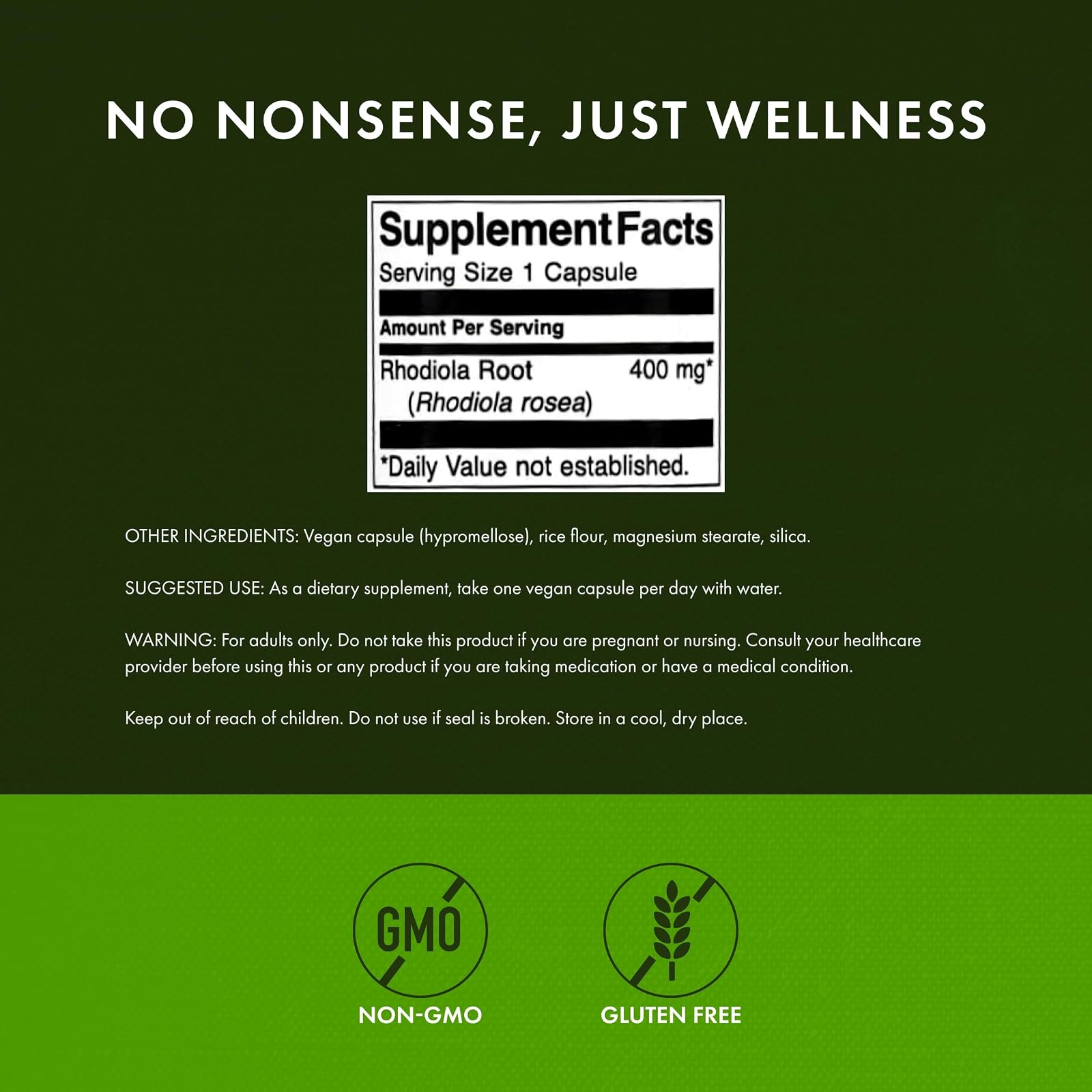 Rhodiola rosea root for energy boost