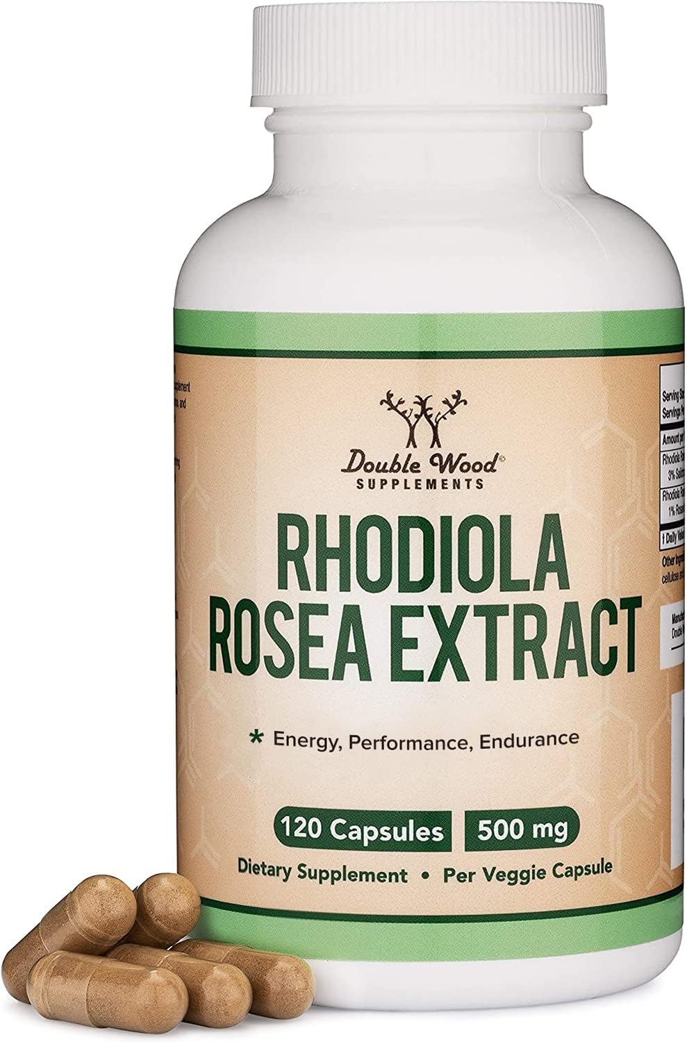 Rhodiola Rosea stress relief capsules