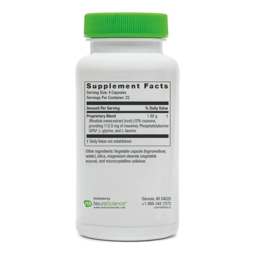 Rhodiola Rosea supplement for stress relief