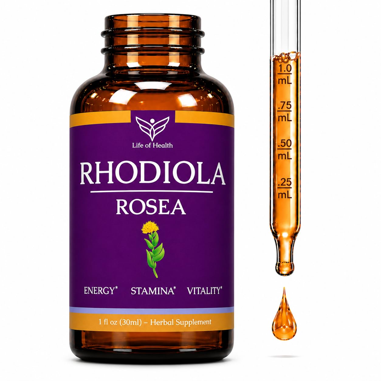rhodiola rosea tincture for stress relief