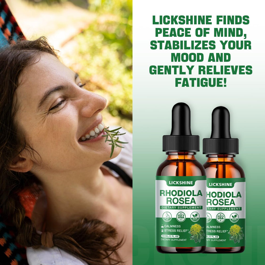 Rhodiola tincture for holistic health