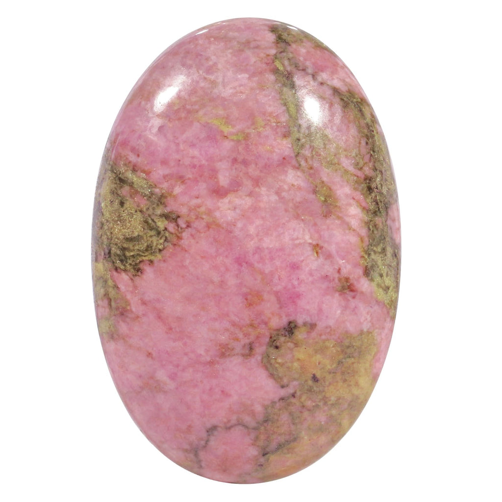 Rhodonite worry stone for beauty