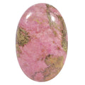 Rhodonite worry stone for beauty