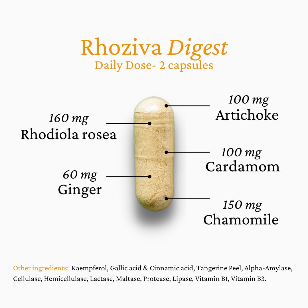 Rhoziva digestive support supplement