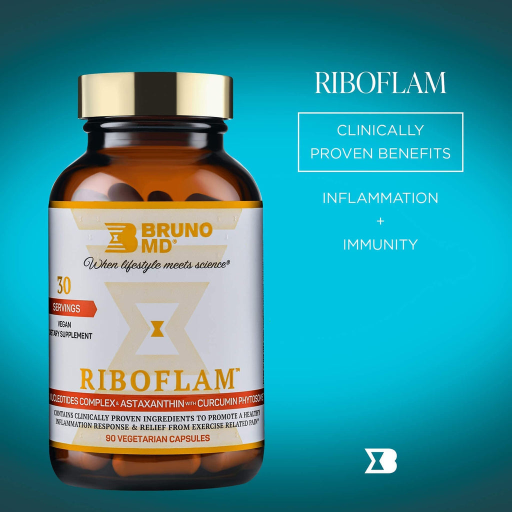 Riboflam curcumin for stress relief