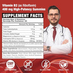 Riboflavin 400 mg for daily wellness