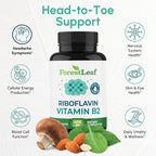 Riboflavin 400 mg for healthy skin