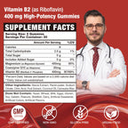 Riboflavin 400 mg for healthy skin