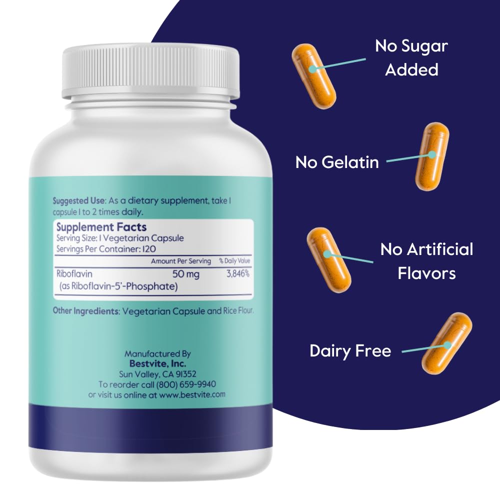 Riboflavin-5-Phosphate 50 mg dosage