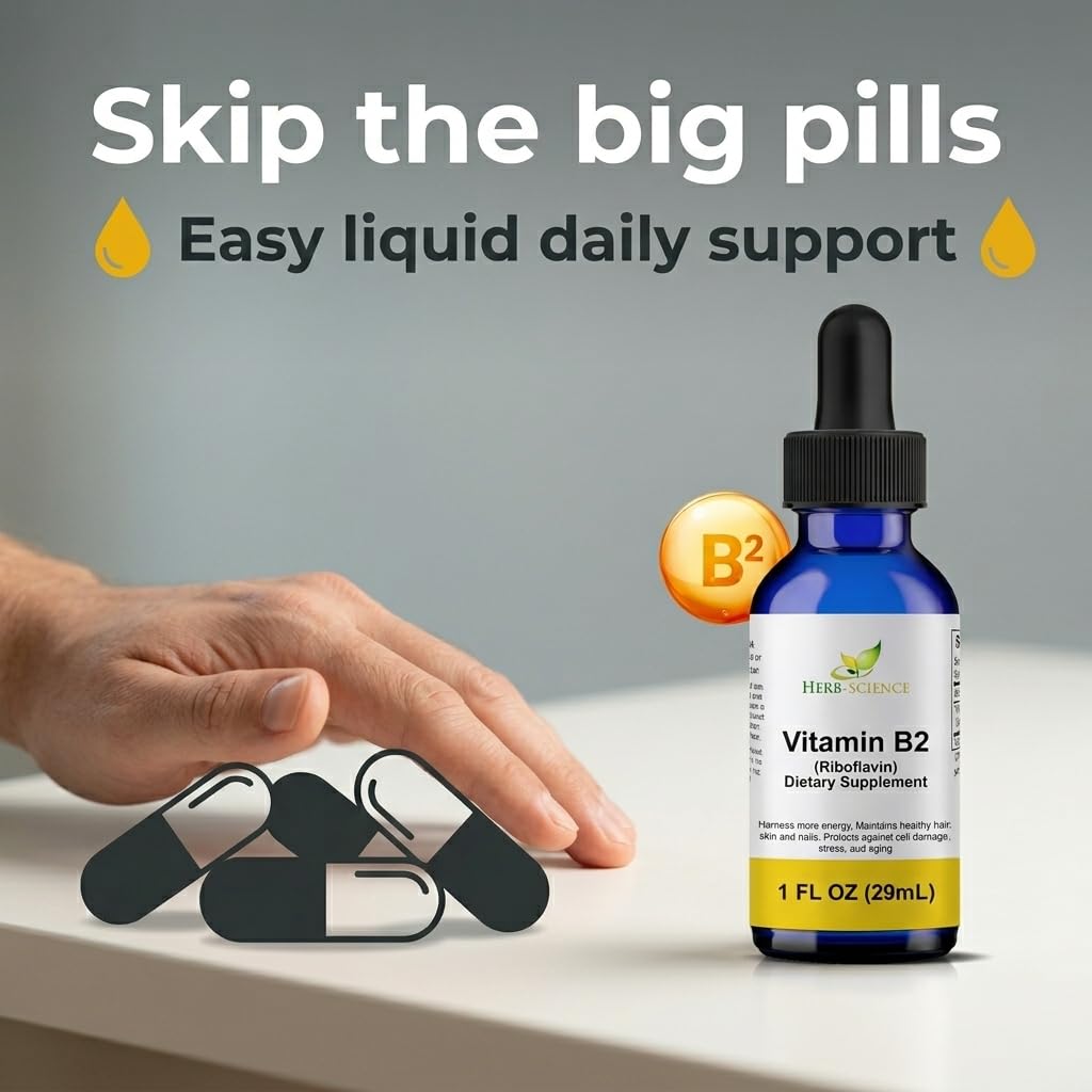 Riboflavin supplement for energy boost