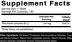 Riboflavin supplement for energy boost