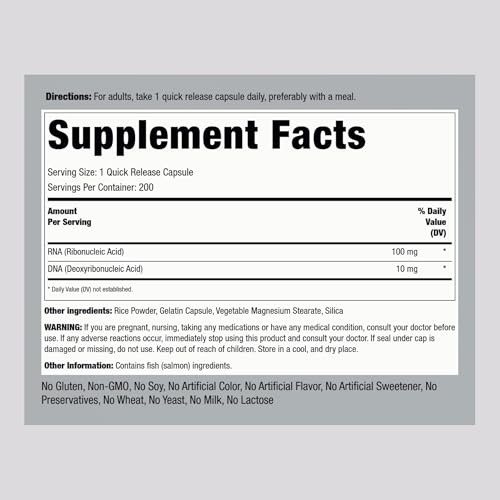Ribonucleic acid health benefits