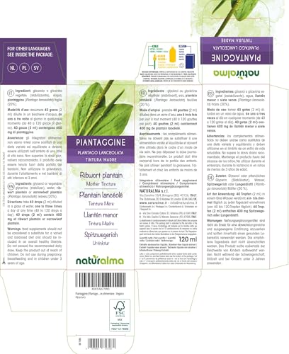 Ribwort Plantain herbal drops