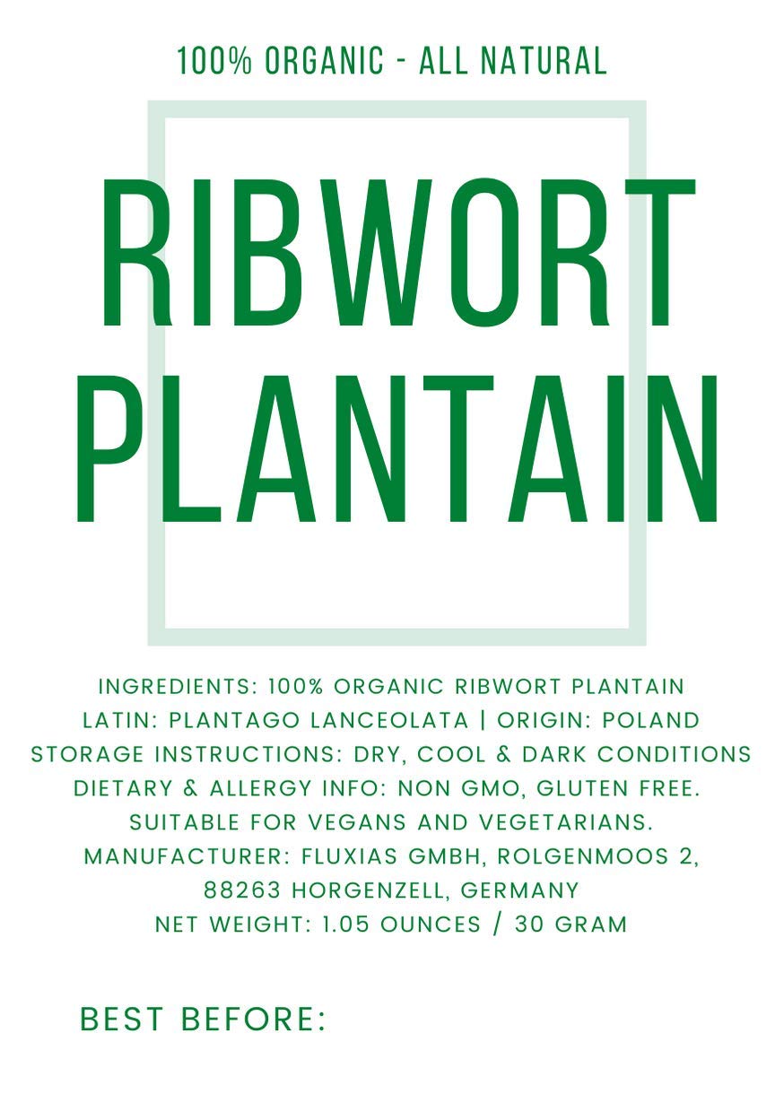 Ribwort Plantain tea for soothing relief