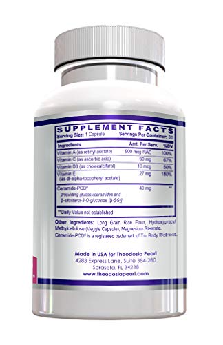 Rice-based anti-aging supplements