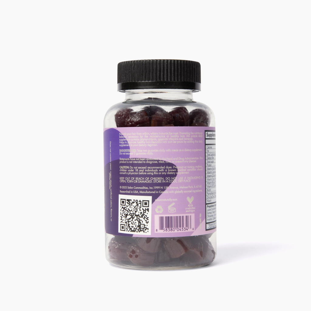 Rice water gummies for healthier hair