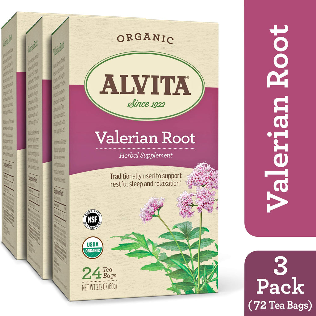 rich aroma valerian root tea