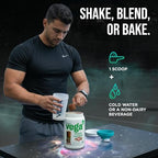 rich chocolate flavour protein supplement