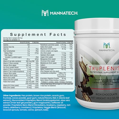 rich chocolate flavour protein supplement