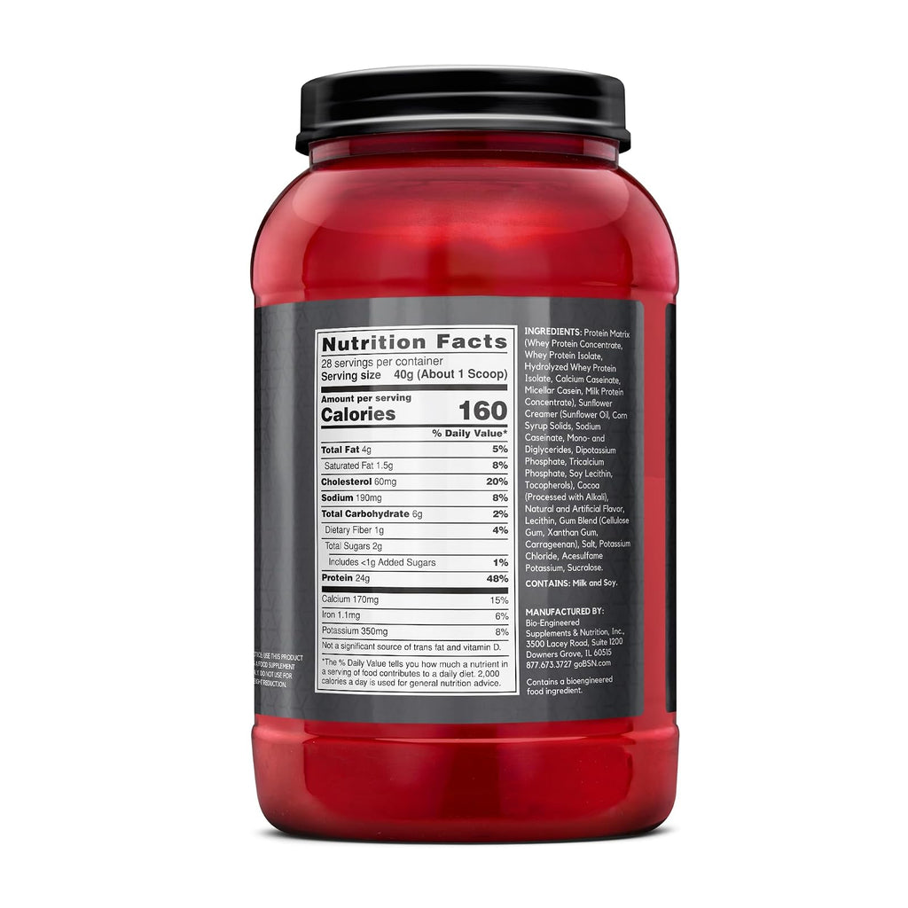 rich chocolate flavour whey protein supplement
