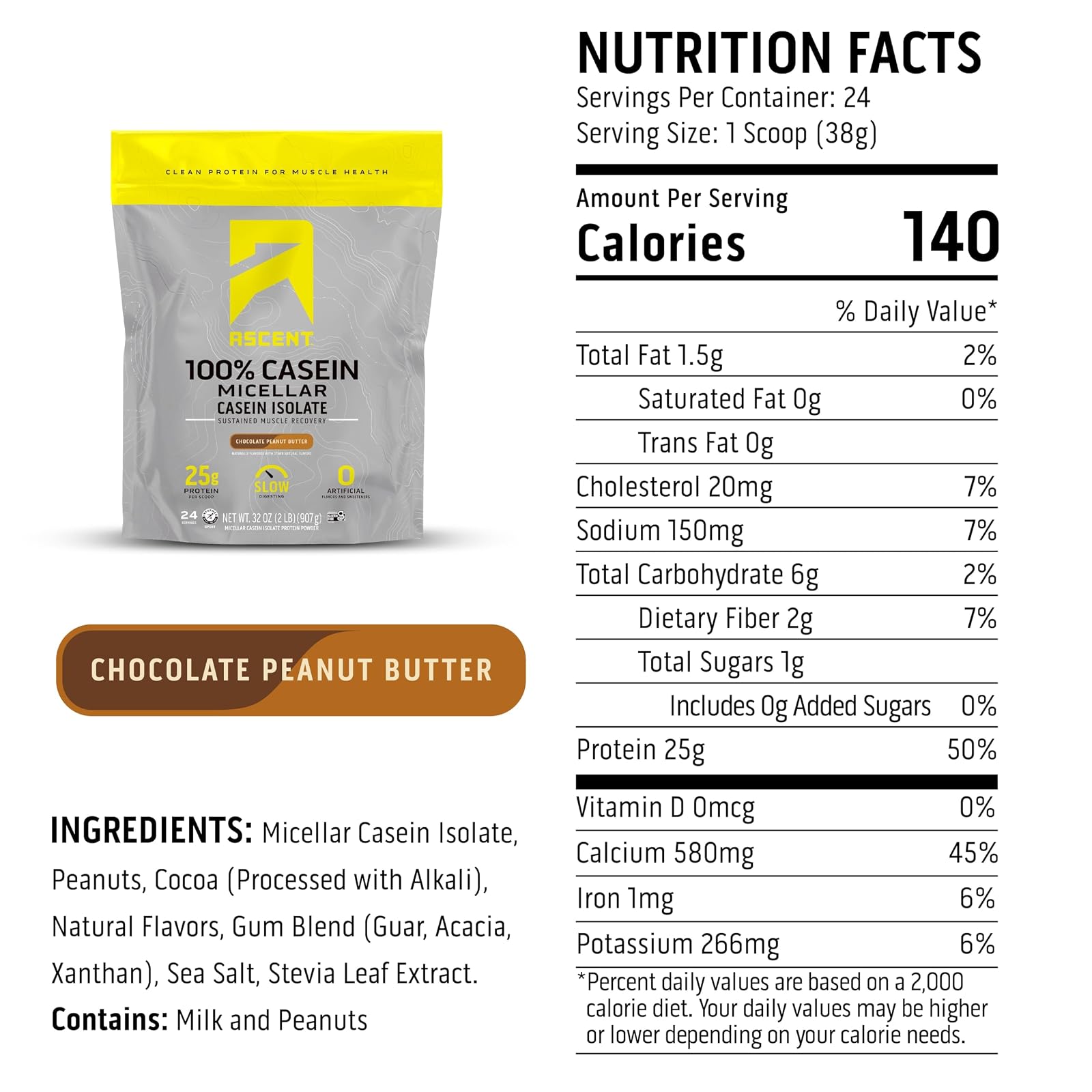 rich chocolate peanut butter flavour