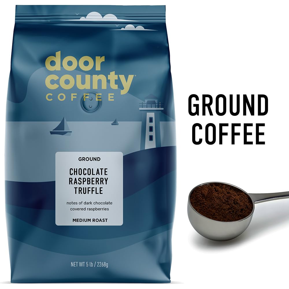 rich chocolate raspberry ground coffee