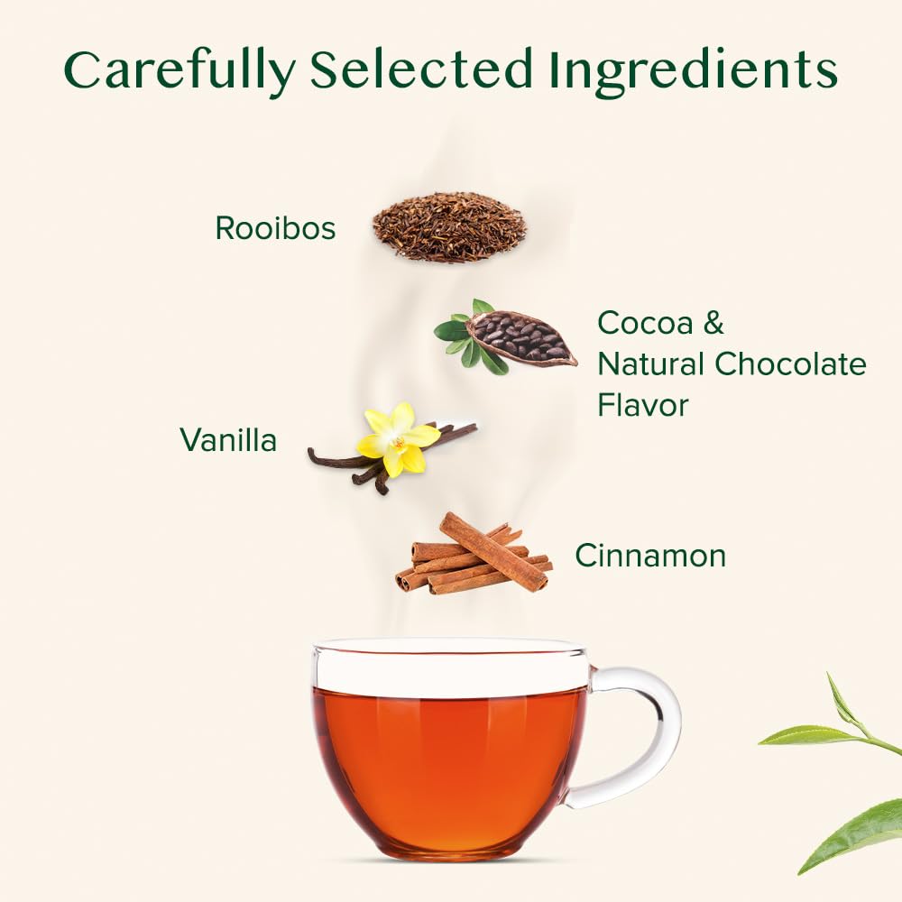 rich chocolate vanilla tea for relaxation