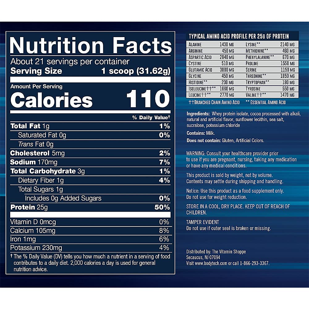 Rich chocolate whey protein supplement