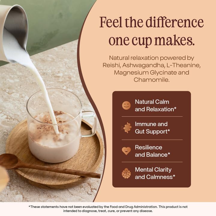 rich cocoa flavour with mushrooms