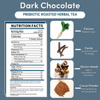 rich dark chocolate herbal tea blend