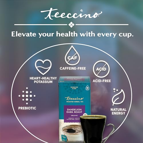rich dark roast herbal tea