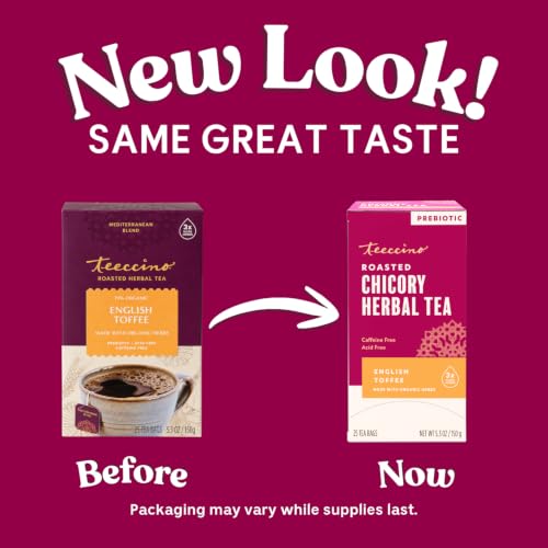 rich English Toffee flavour herbal tea