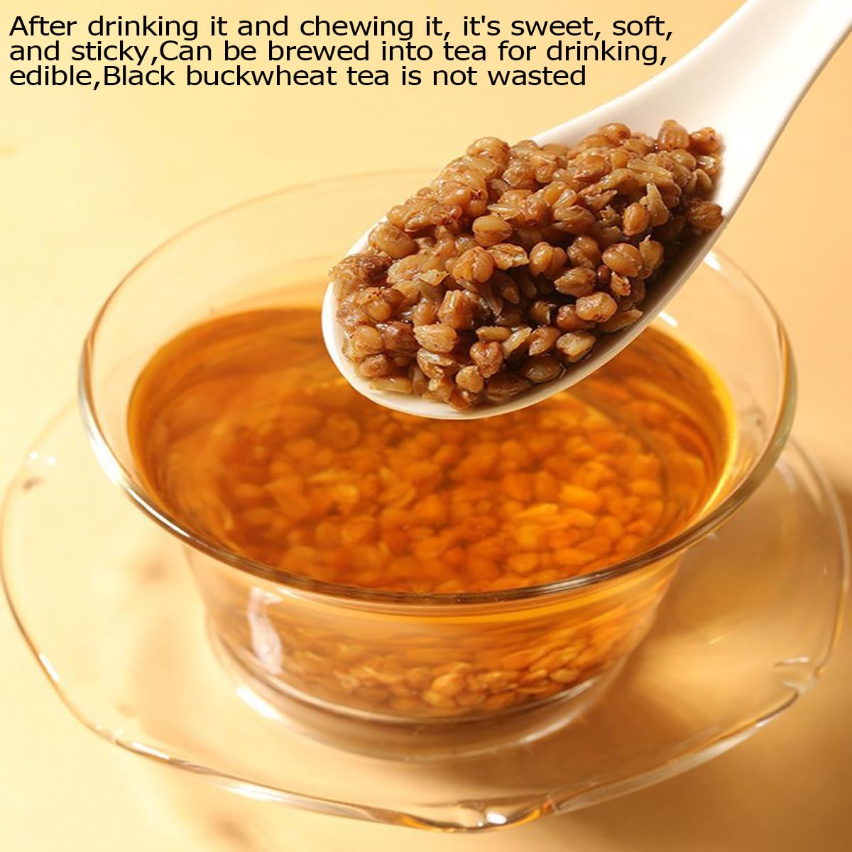 rich flavour buckwheat grain tea