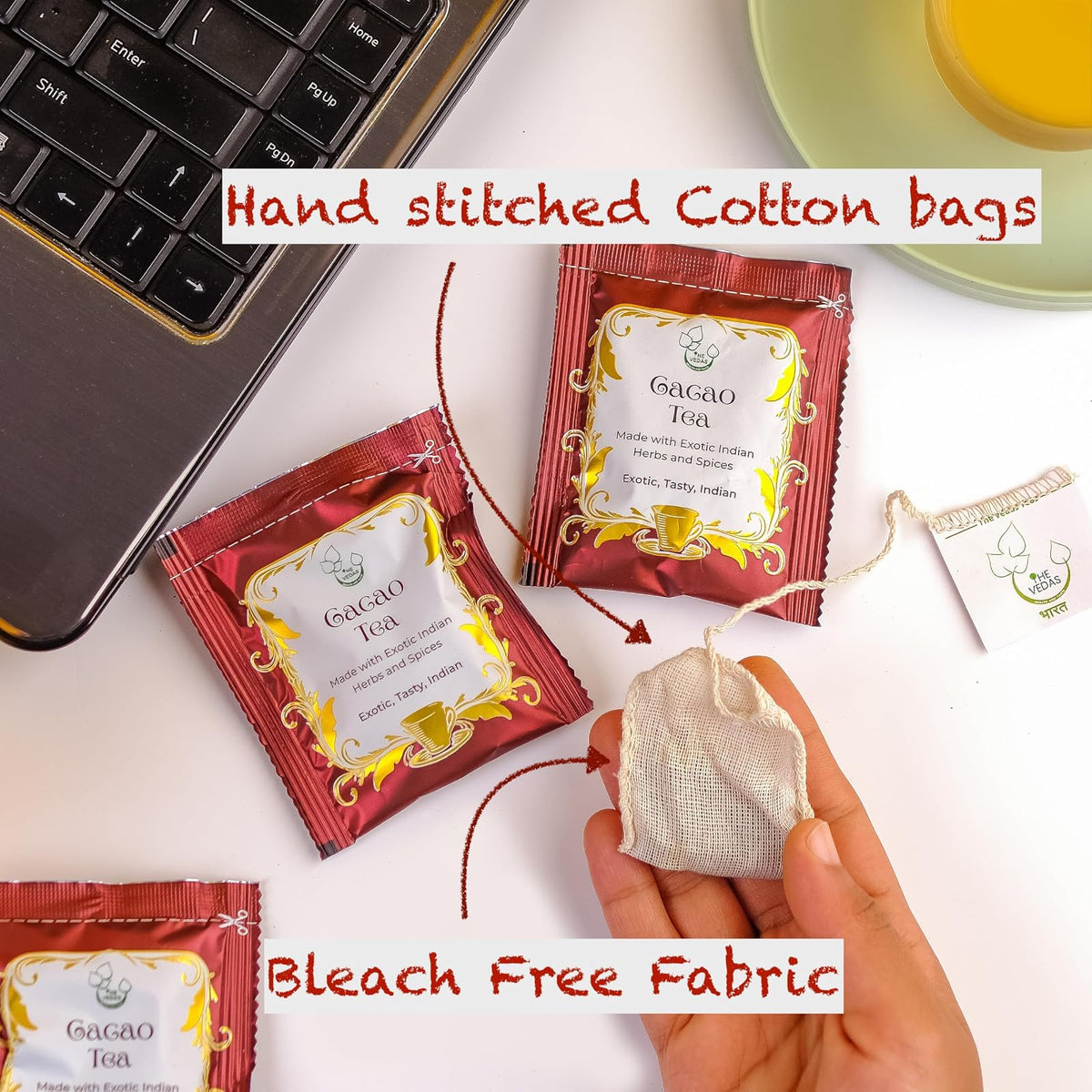 rich flavour cacao herbal tea