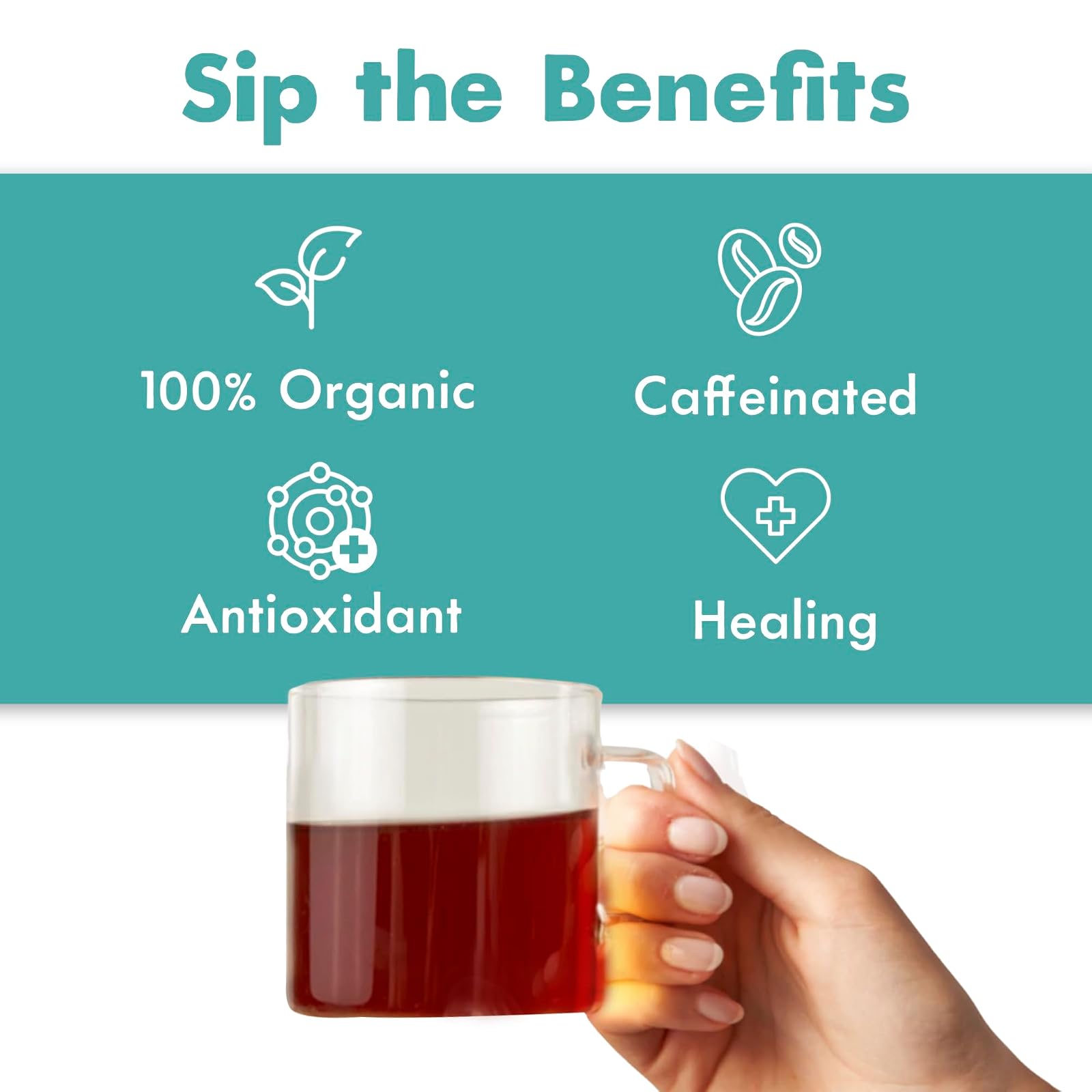 Rich flavour caffeinated black tea