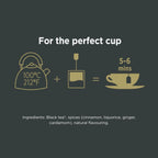 Rich flavour chai tea experience