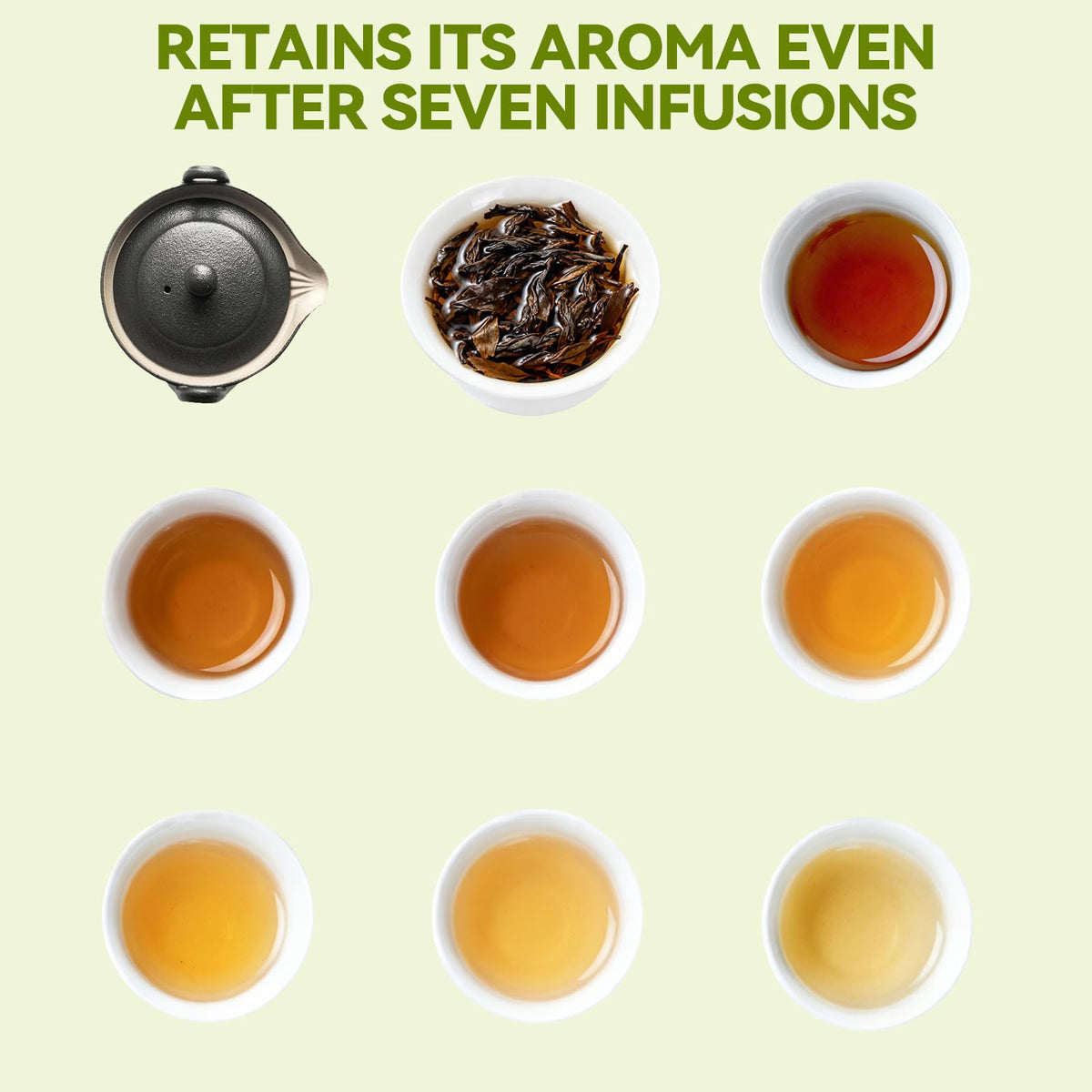 rich flavour Dahongpao Oolong tea