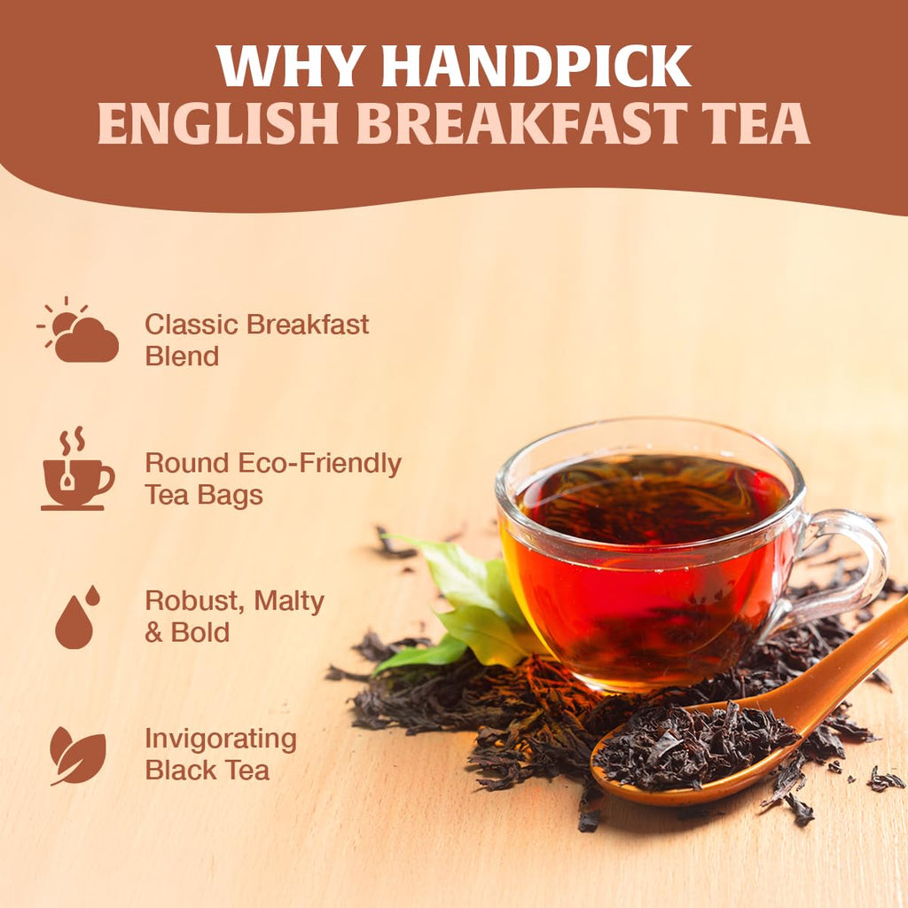 rich flavour English breakfast black tea